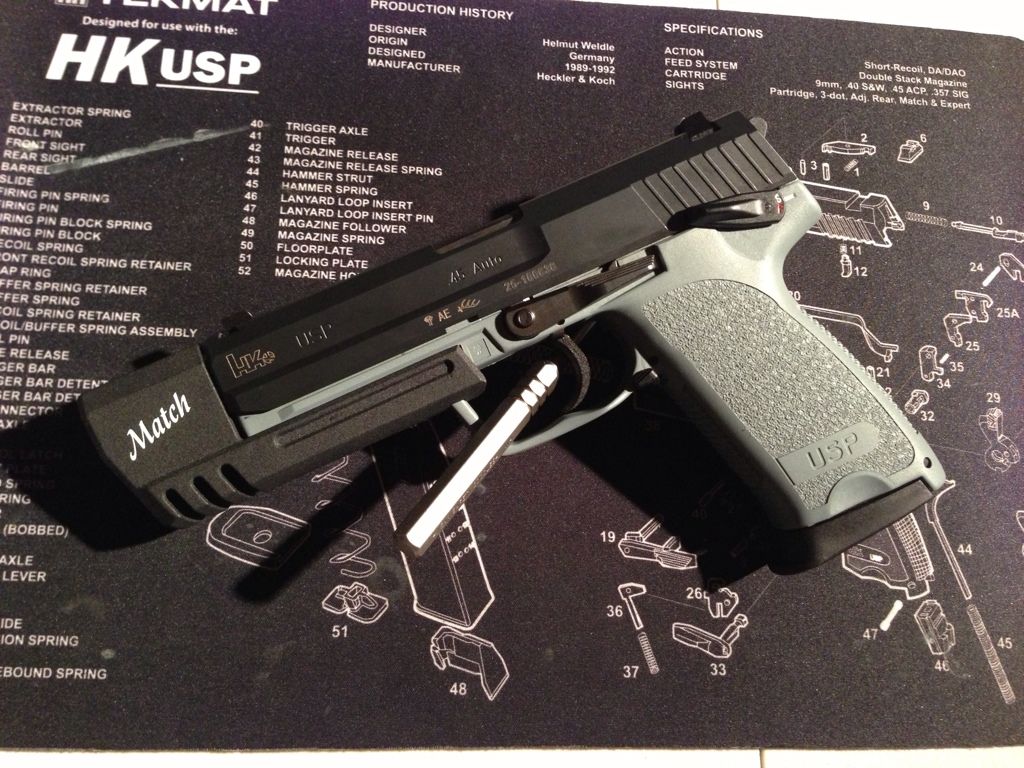 Match Weight + Jarvis Match Barrel + Gray USP = ? | HKPRO Forums