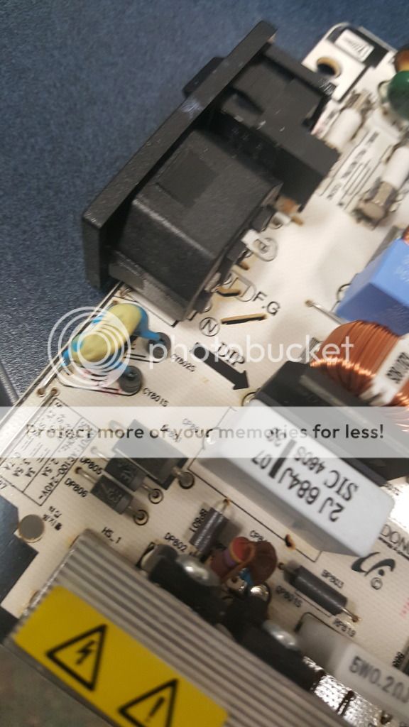 Which capacitors are dead on my power supply? Samsung Syncmaster 245a ...