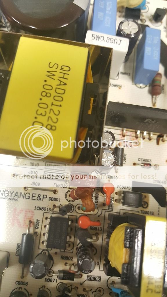 Which capacitors are dead on my power supply? Samsung Syncmaster 245a ...
