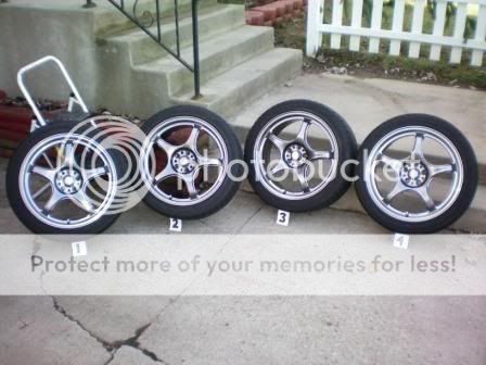 5Zigen FNO1RC Hyperblack 18x8.5 5x100 with 235/40/18 tires | IW STi Forum