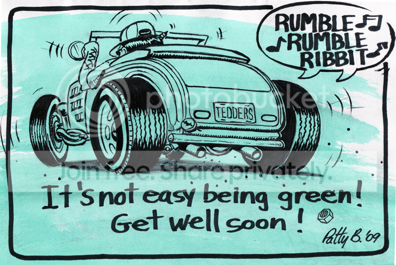 Automotive Illustration Legend Greg Tedder in hospital - Car Forums and ...