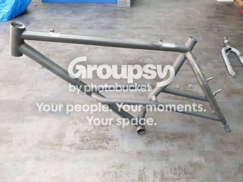 1992 Alpinestars Cro-Mega. Now re-painted and nearly built. | Retrobike