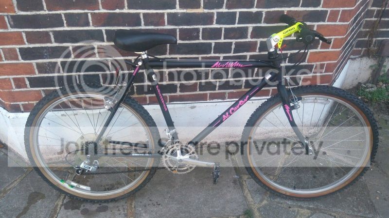 1992 Alpinestars Cro-Mega. Now re-painted and nearly built. | Retrobike