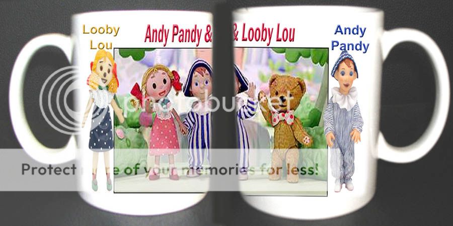 ANDY PANDY LOOBY LOU WATCH WITH MOTHER COLLECTORS COFFEE MUG. LIMITED ...