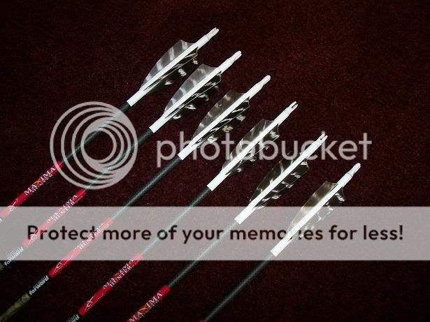 Best Feather Fletching I have ever used www.customfeathers.com ...